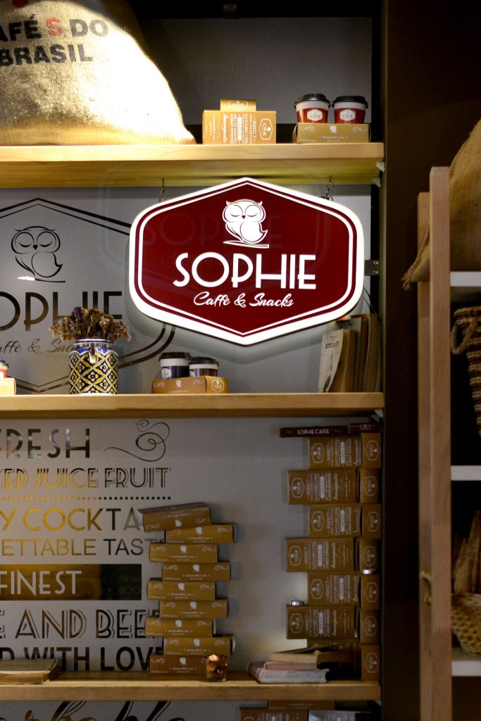 Sophie Caffe & Snacks - A smart Brand Identity | Vatra Agency
