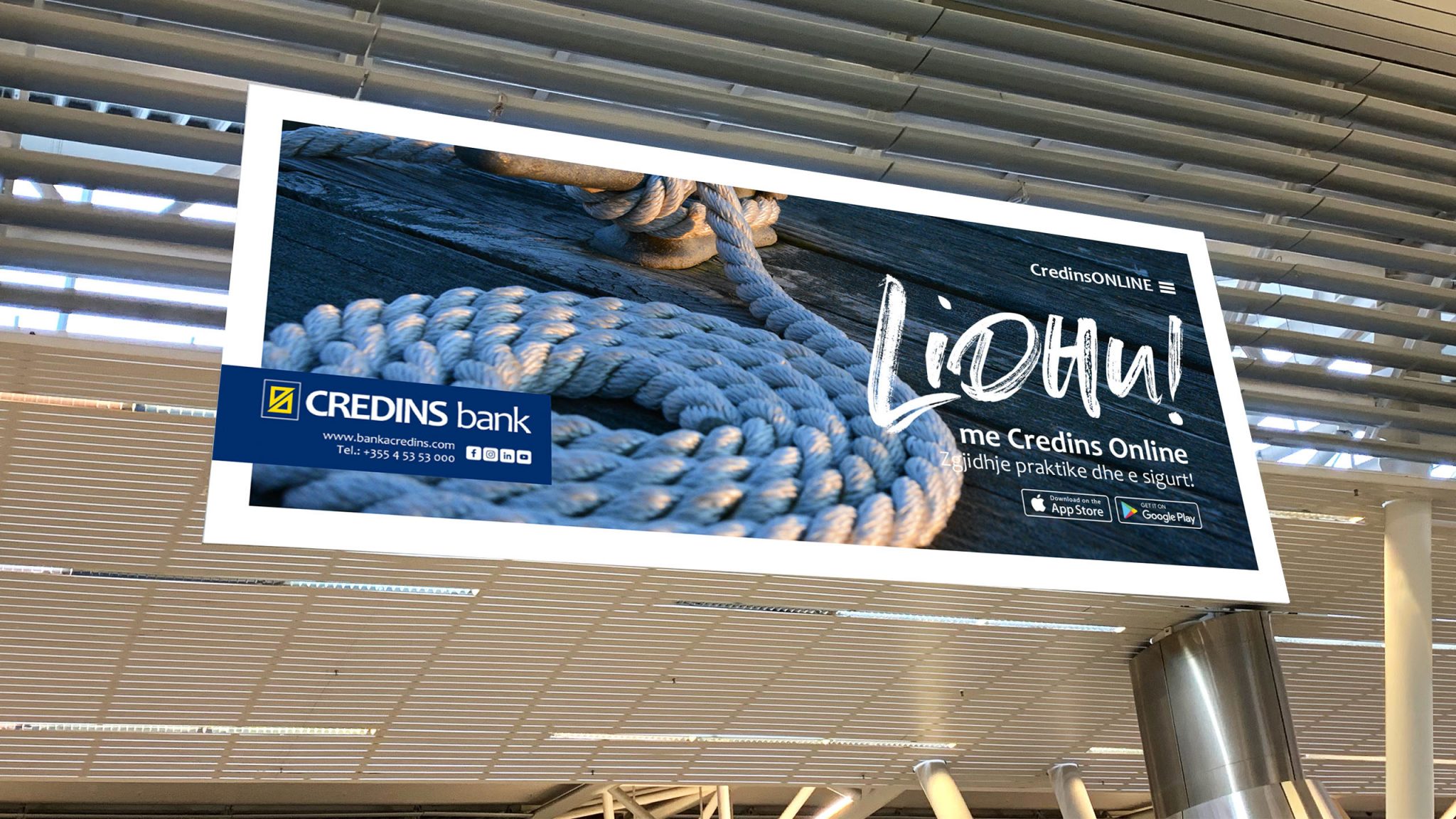 Credins Bank - Connect with the new way of doing banking