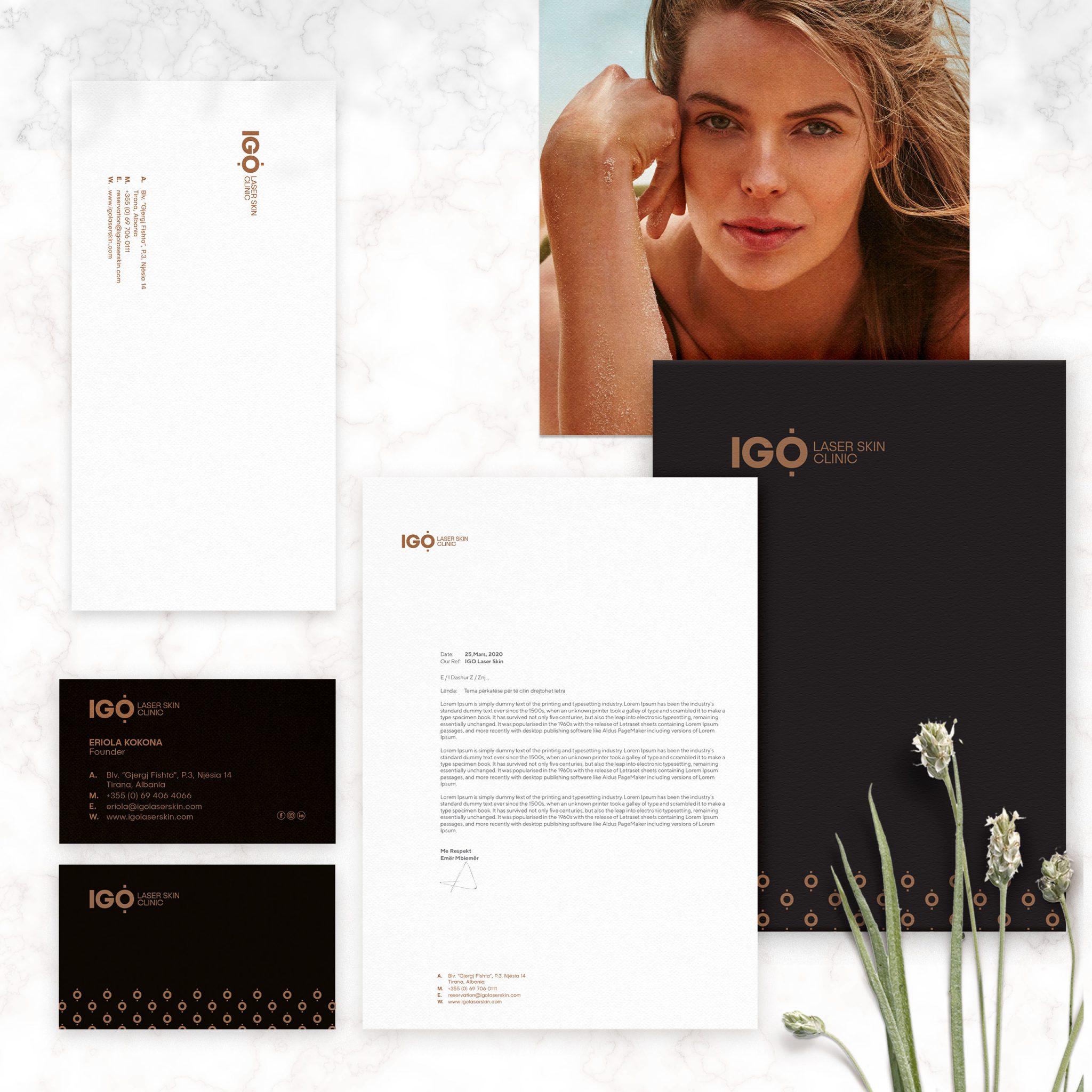 IGO Laser Skin - Creating a brand to inspire self-esteem!