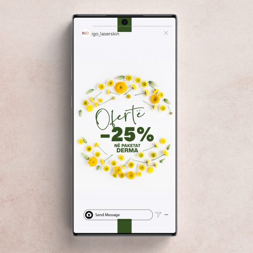 IGO Laser Skin - Instant marketing for people who love themselves