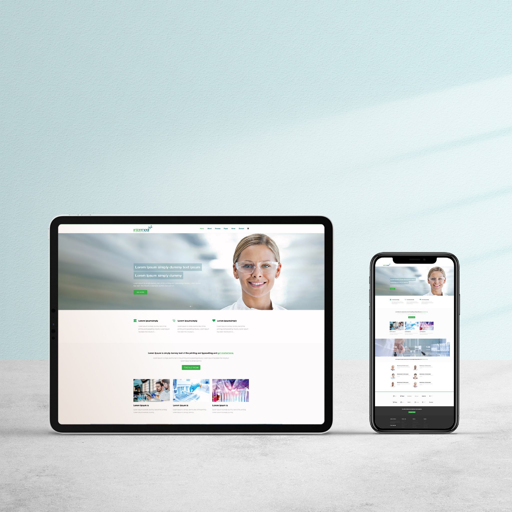 Intermed - Getting a new visual expression to support its noble mission